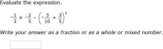 IXL | Evaluate numerical expressions II | 7th grade math