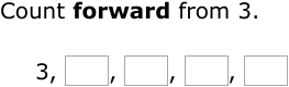 IXL | Count forward - up to 10 | Kindergarten math