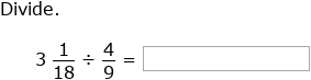 IXL | Divide mixed numbers by fractions | 5th grade math