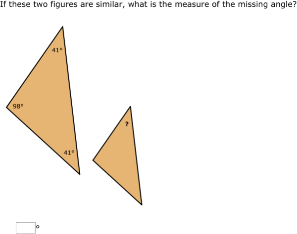 IXL | Side lengths and angle measures of similar figures | 8th grade math
