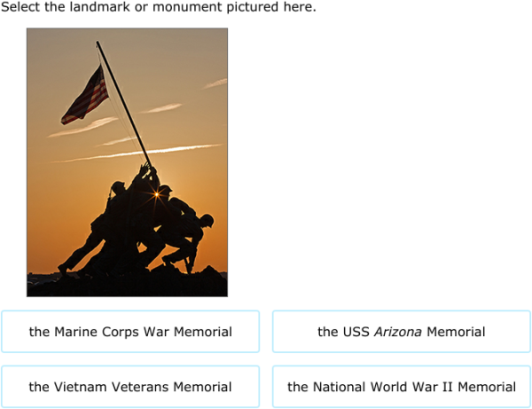 IXL | Identify American landmarks and monuments: part II | 3rd grade ...