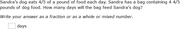 IXL | Divide mixed numbers by fractions: word problems | 5th grade math