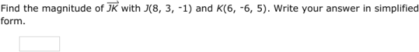 IXL - Find the magnitude of a three-dimensional vector (Precalculus ...
