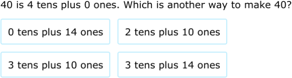 IXL | Regroup tens and ones - ways to make a number | 1st grade math