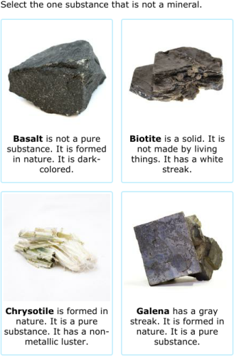 IXL | Identify minerals using properties | 3rd grade science