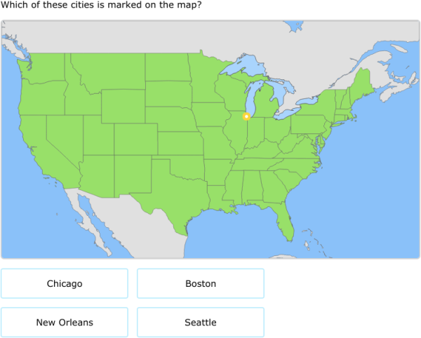 IXL | Major U.S. cities | 5th grade social studies