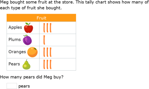 IXL | Interpret tally charts - how many? | Kindergarten math