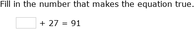 IXL | Find the unknown addend | 5th grade math