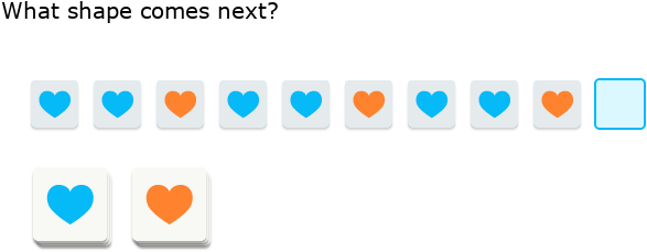 IXL | Find the next color in a pattern | Kindergarten math