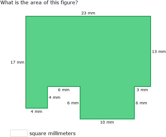 IXL - Area of compound figures made of rectangles (Geometry practice)