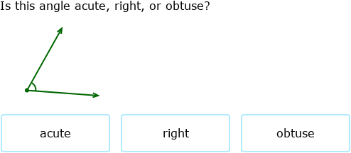 IXL | Acute, right, and obtuse angles | 2nd grade math