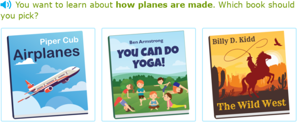 IXL | Use text features | Kindergarten language arts