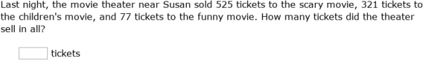 IXL | Add three numbers up to three digits each: word problems | 3rd ...