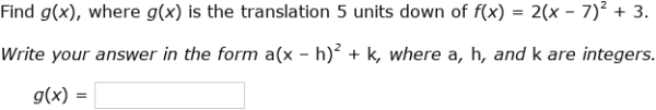 IXL - Transformations of linear and quadratic functions (Algebra 1 ...