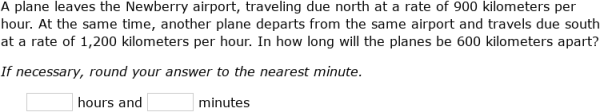 IXL - Distance, rate, and time word problems with two vehicles (Algebra ...