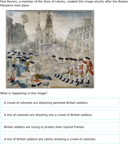 IXL | The American Revolution: New British taxes | 5th grade social studies