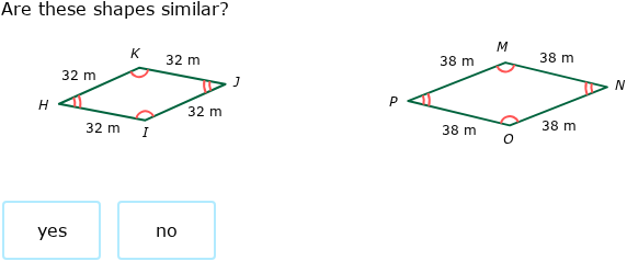 IXL | Identify similar quadrilaterals | 7th grade math
