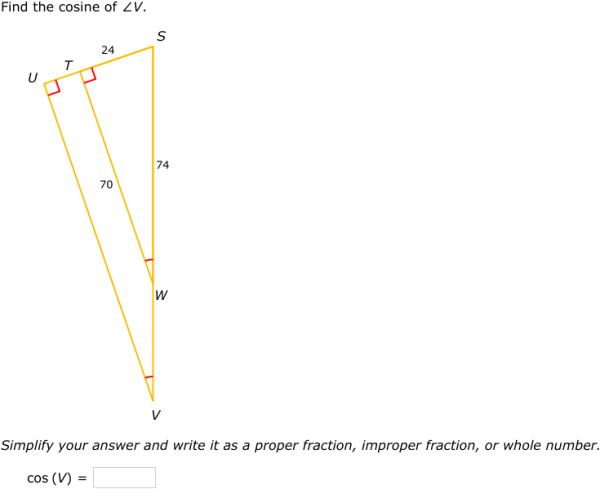 IXL - Trigonometric ratios in similar right triangles (Algebra 2 practice)