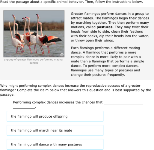 IXL | How can animal behaviors affect reproductive success? Identify ...