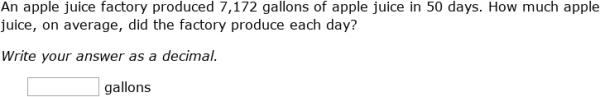 IXL | Division with decimal quotients: word problems | 5th grade math