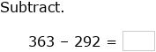 IXL | Subtract from three-digit numbers | 2nd grade math