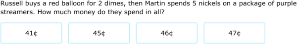 IXL | Add and subtract money up to $1: word problems | 2nd grade math