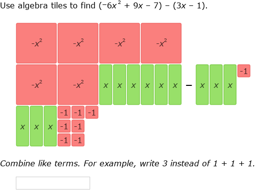 IXL Add And Subtract Polynomials Using Algebra Tiles Geometry Practice ixl-add-and-subtract-polynomials-using-algebra-tiles-geometry-practice