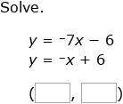 IXL | Solve a system of equations | 8th grade math