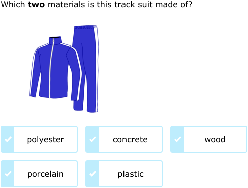 IXL | Identify multiple materials in objects | 3rd grade science