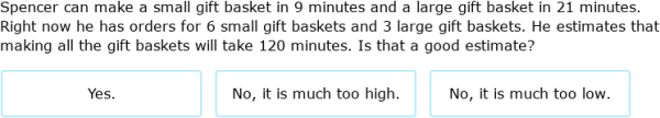 IXL | Multi-step word problems: identify reasonable answers | 6th grade ...
