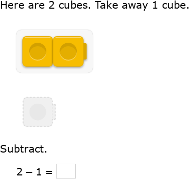 IXL | Subtract with cubes - numbers up to 5 | Pre-K math