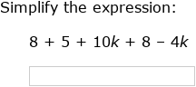 IXL | Add and subtract linear expressions | 8th grade math