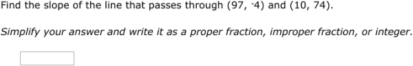 IXL - Find the slope from two points (Algebra 1 practice)