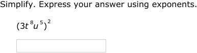 IXL | Powers of a power: variable bases | 8th grade math
