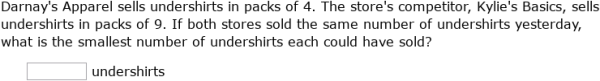 IXL | GCF and LCM: word problems | 5th grade math