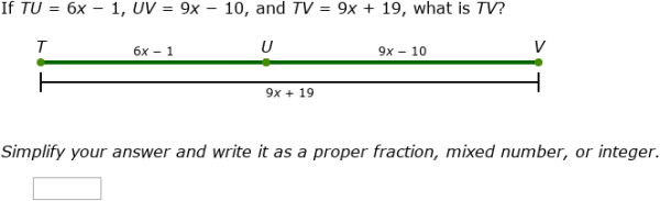 IXL - Additive property of length (Geometry practice)