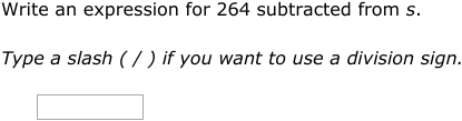 IXL | Write variable expressions | 4th grade math