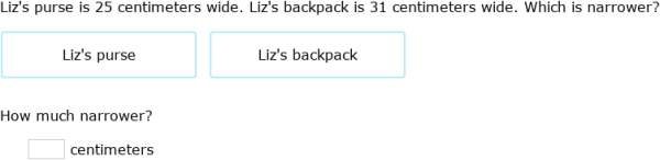 IXL | Compare lengths: metric units | 2nd grade math