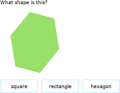 IXL | Name the two-dimensional shape | Kindergarten math