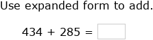 IXL | Use expanded form to add three-digit numbers: with regrouping ...