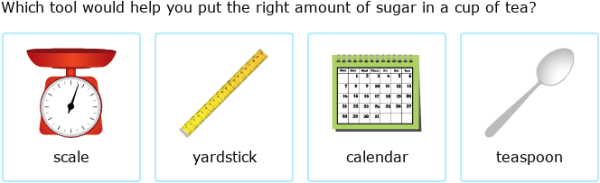 IXL | Choose the appropriate measuring tool | 4th grade math