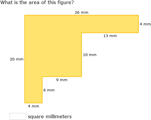 IXL - Area of compound figures made of rectangles (Geometry practice)
