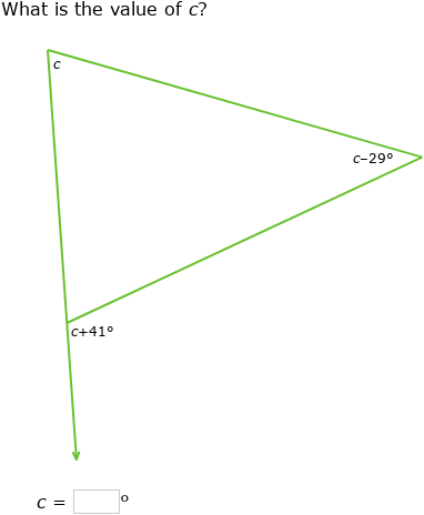 IXL | Exterior Angle Theorem | 7th grade math