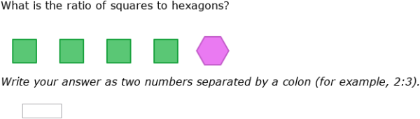 IXL Write A Ratio 6th Grade Math