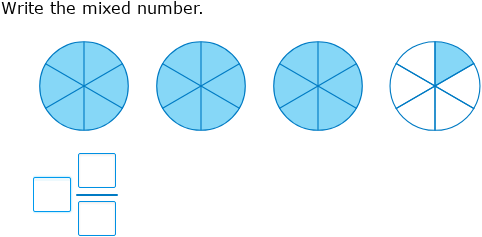 IXL | Identify mixed numbers | 4th grade math