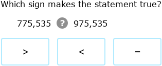 IXL | Compare numbers up to one billion | 4th grade math