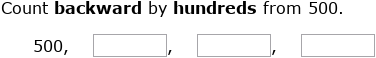 IXL | Count forward and backward by twos, fives, tens, and hundreds ...