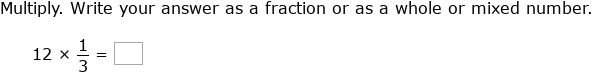 IXL | Multiply unit fractions by whole numbers | 4th grade math