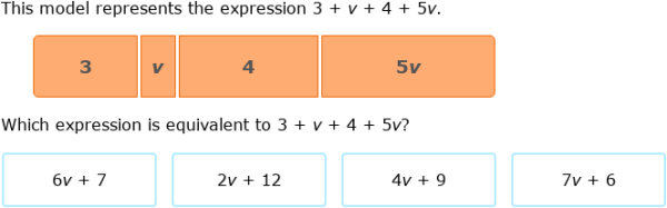 Equivalent Expressions Worksheet 6th Grade