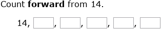IXL | Count forward and backward - up to 20 | 2nd grade math